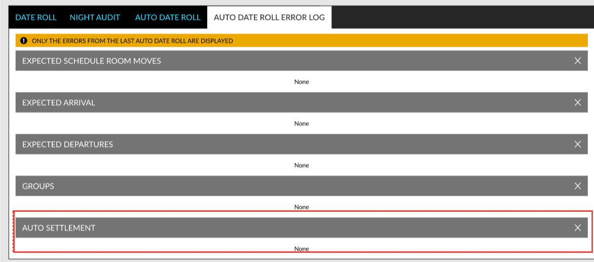 Auto Settle Folios Periodically in Reservations, Groups, and House Accounts